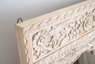 Indie Mirror White - furniture - lighting - decor