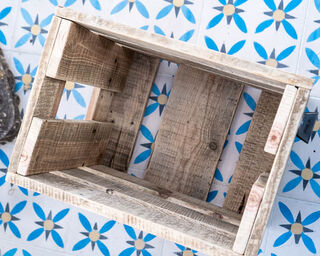 Beer Crate Stool - furniture - lighting - decor