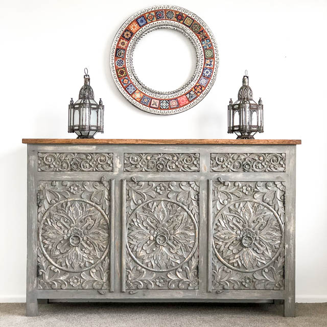 Goa Sideboard Grey BACK ORDER - furniture - lighting - decor