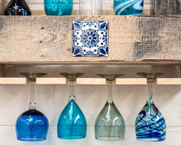 Rustic Wine Glass Rack 3 - furniture - lighting - decor