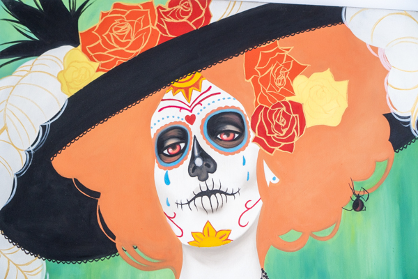 Day of the Dead Canvas 2 - furniture - lighting - decor
