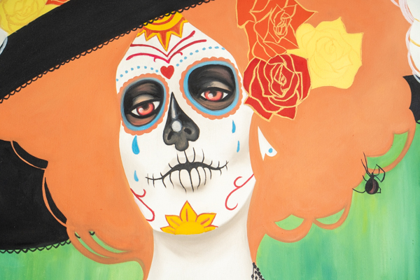 Day of the Dead Canvas 2 - furniture - lighting - decor