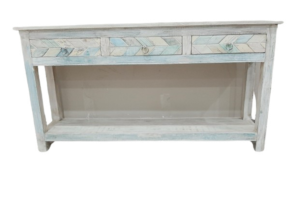 Parquet Console 3 Drawer PRE ORDER - furniture - lighting - decor