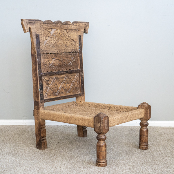 Antique Pidda Chair B - furniture - lighting - decor